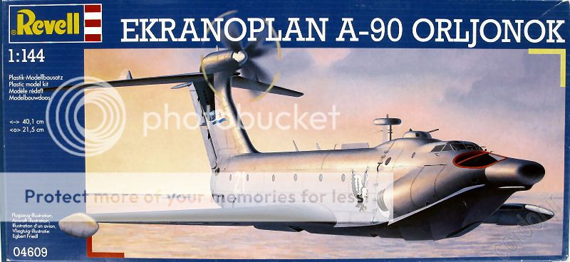Revell 1/144 Ekranoplan A-90 - 1:144 Scale Group Build - Britmodeller.com