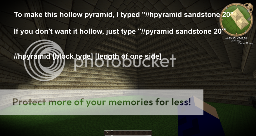 Full guide to using World Edit. Pt. 1: The basics.