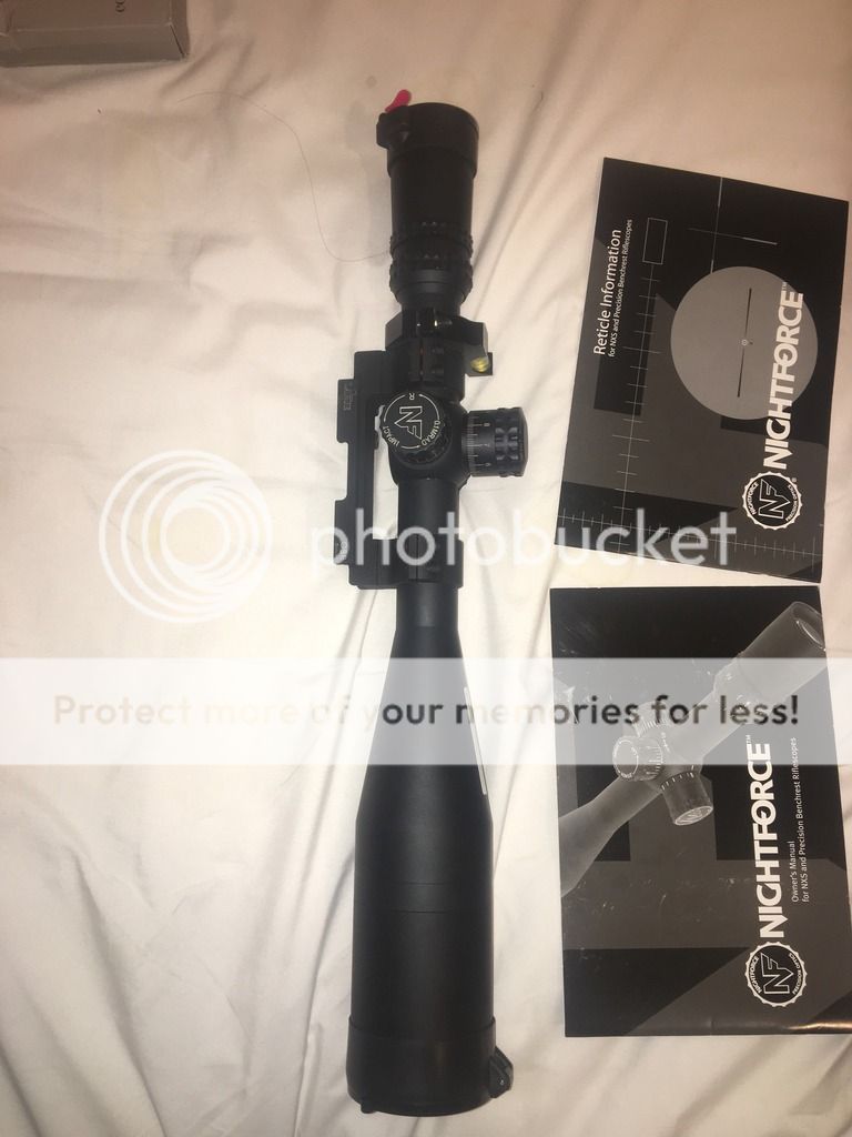 WTS: Nightforce NXS 5.5-22x56 MRAD zero stop MLR Reticle - Calguns.net