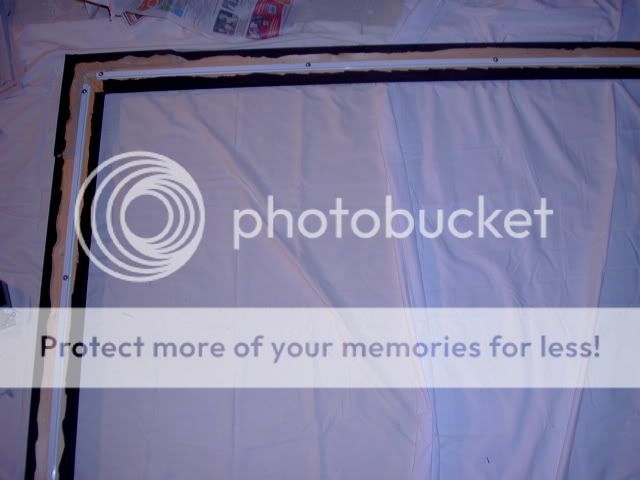 Using window screen rails for AT screen | AVS Forum